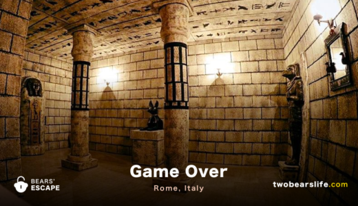 Game Over in Rome - Escape Room Review - Two Bears' Life
